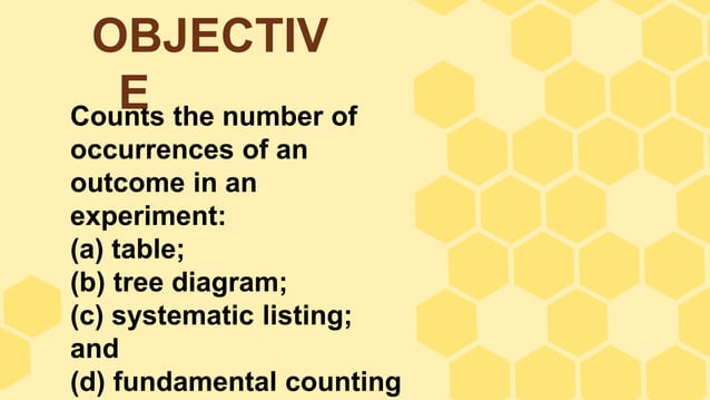 Fundamental counting principle PPT LESSON 2 | PPTX