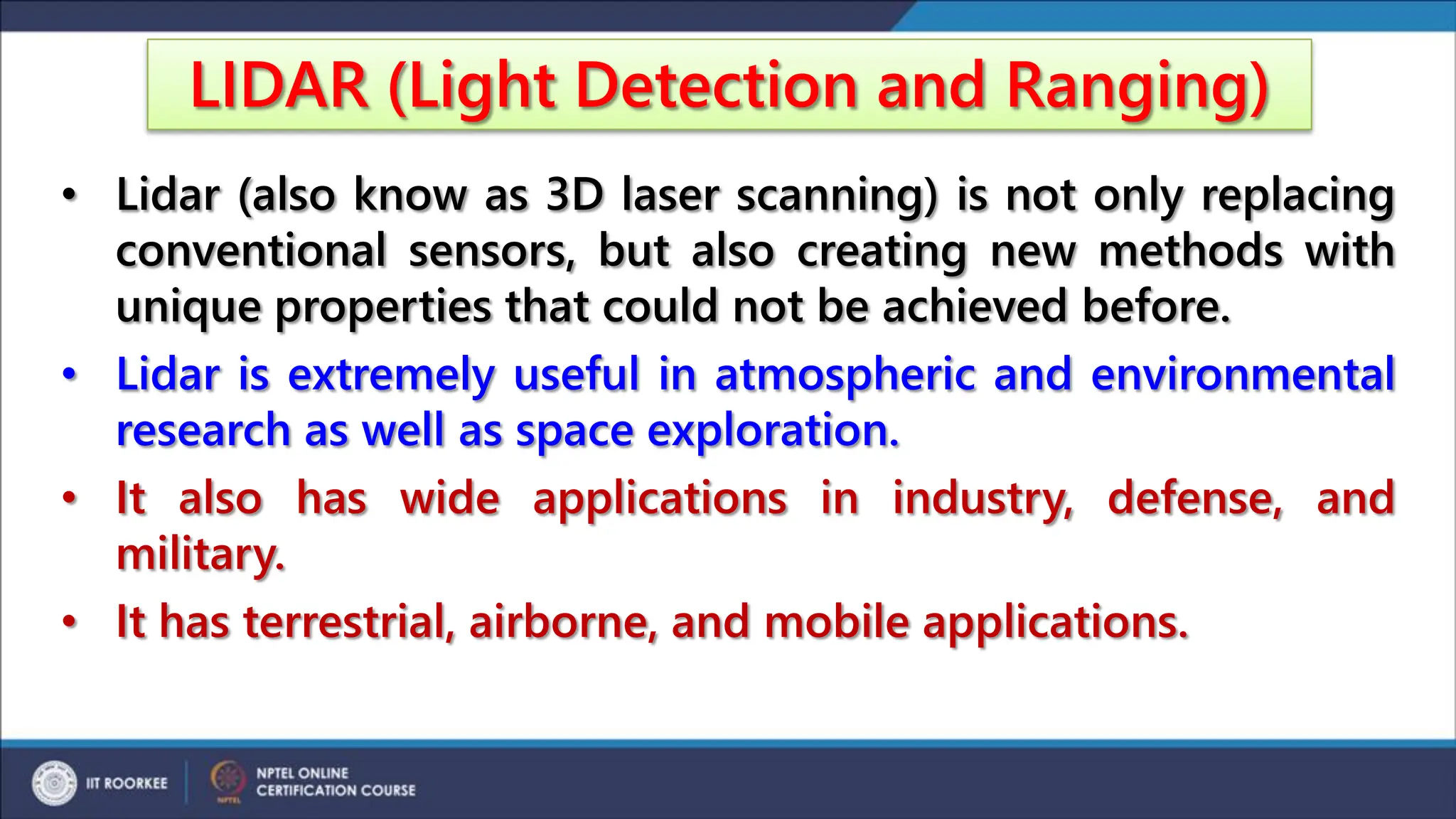 LiDAR Technique and Applications, Remote sensing.pdf