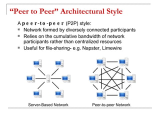 Week 8 Architectual Styles | PPT