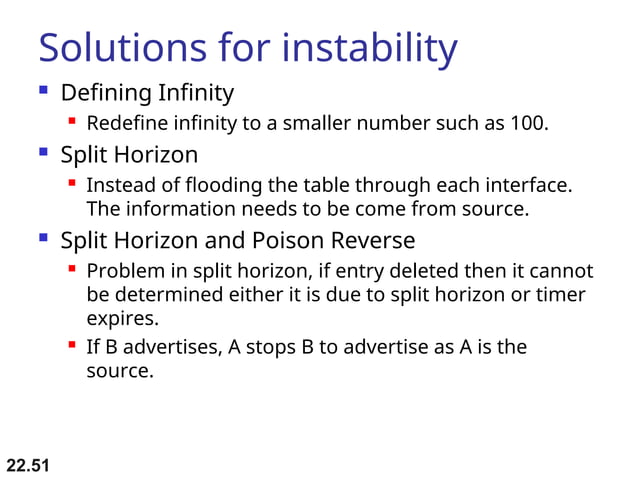Computernetworksweek 9 10 Network Layer Routingppt