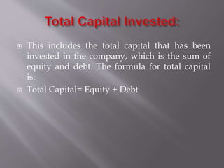 SHAREHOLDERS VALUE ADDED and Market Value Added | PPTX