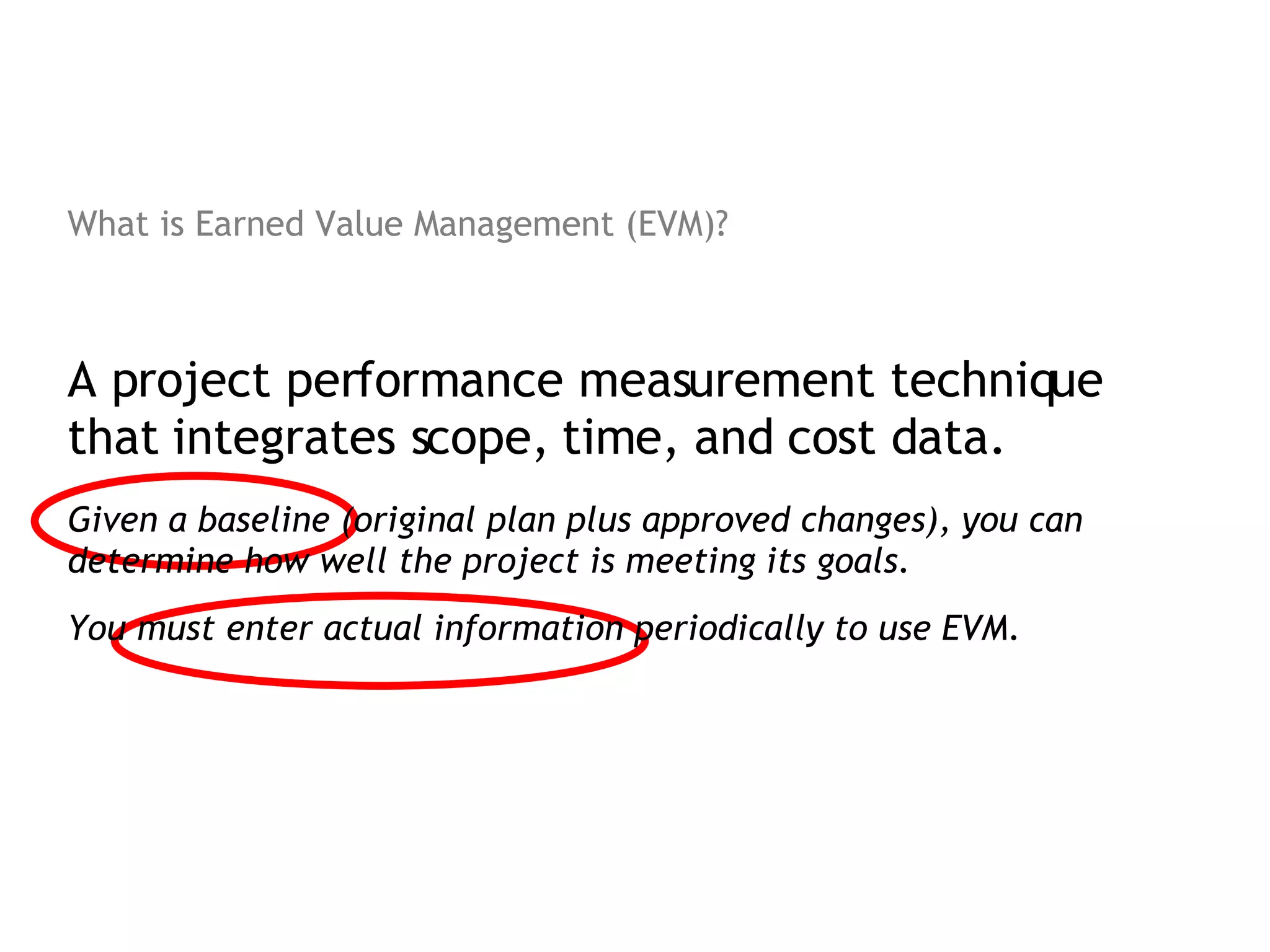 The Project Management Process - Week 9 Performance Management | PPT