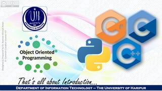 OOP Course Introduction........................................... | PPTX