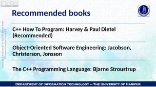 OOP Course Introduction........................................... | PPTX