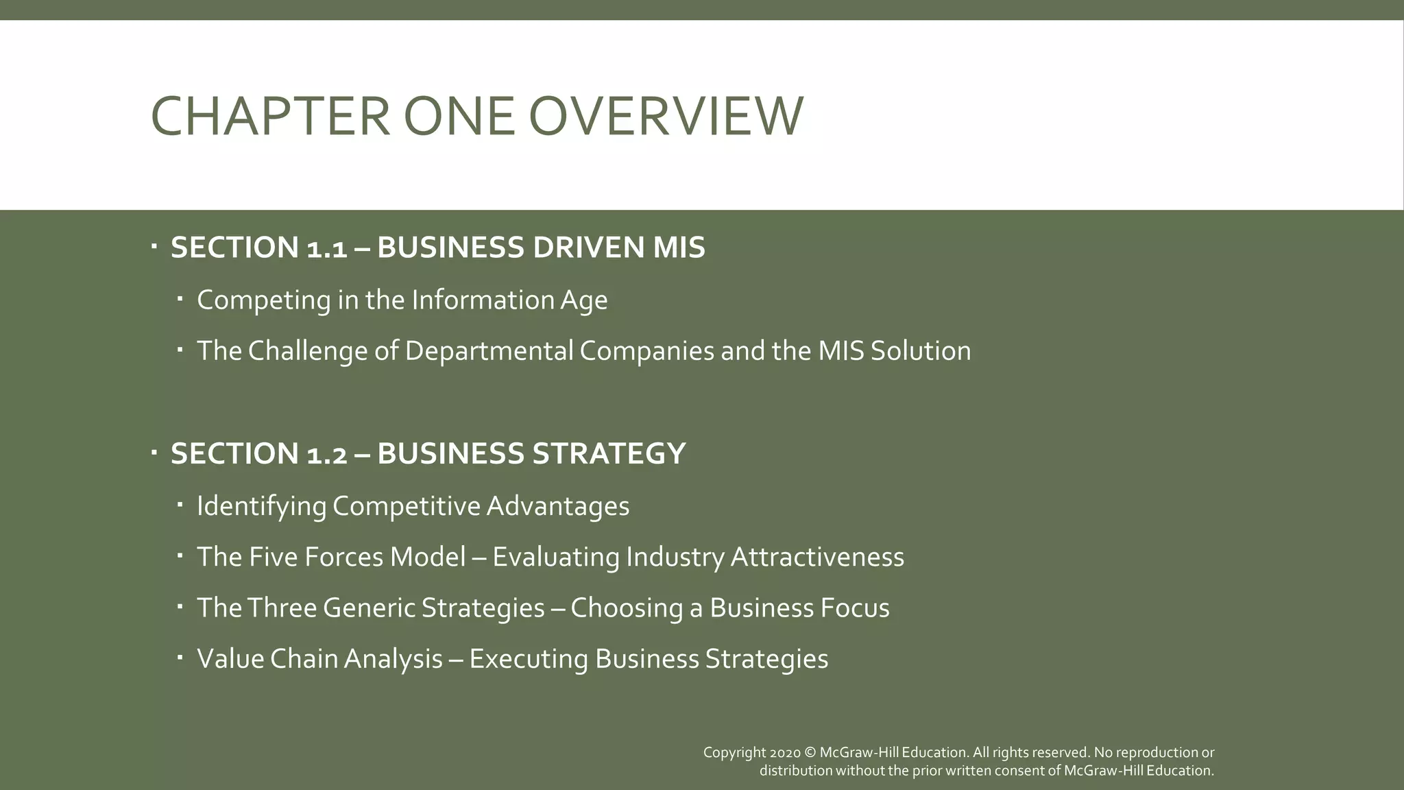Management Information Systems Business Driven MIS | PPTX
