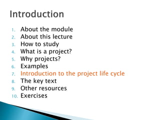 Introduction to Project Management | PPTX