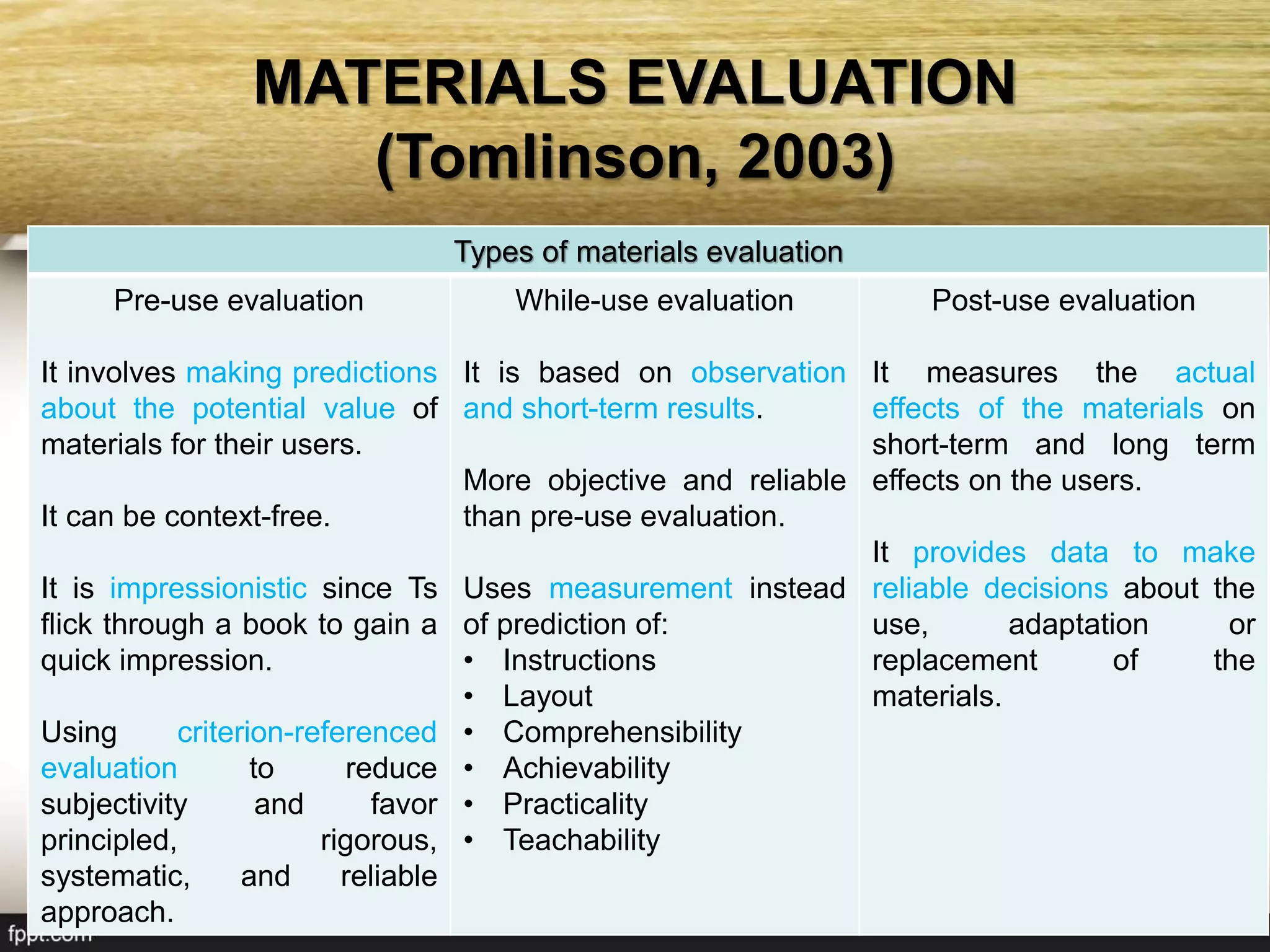 Textbook adaptation in ELT | PPTX