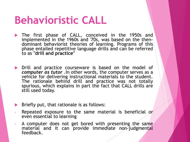 Computer assisted language learning | PPTX