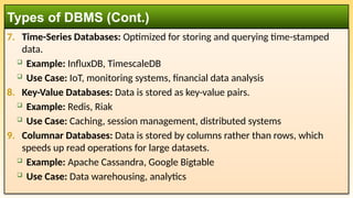 DBMS: Week 02 - Database System Architecture | PPT