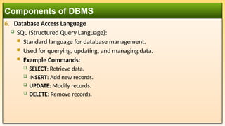 DBMS: Week 02 - Database System Architecture | PPTX