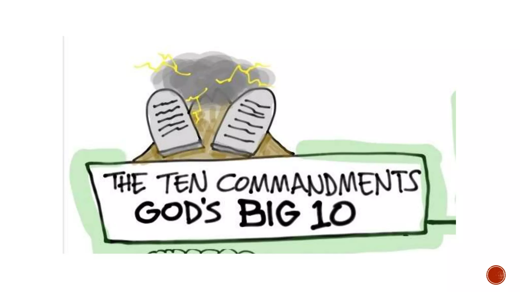 Week 02: Introduction to Moses and the Ten Commandments | PPT
