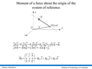 Mechanics Statics (system of force) | PDF