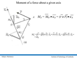 Mechanics Statics (system of force) | PDF
