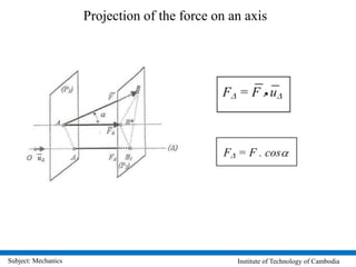 Mechanics Statics (system of force) | PPT