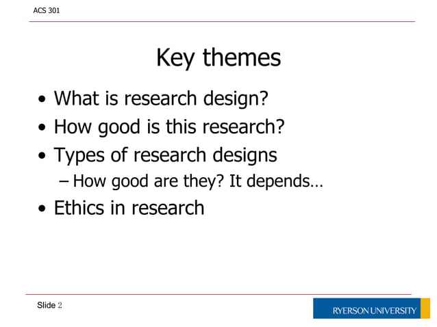 Research Design: Theories, Concepts | PPT