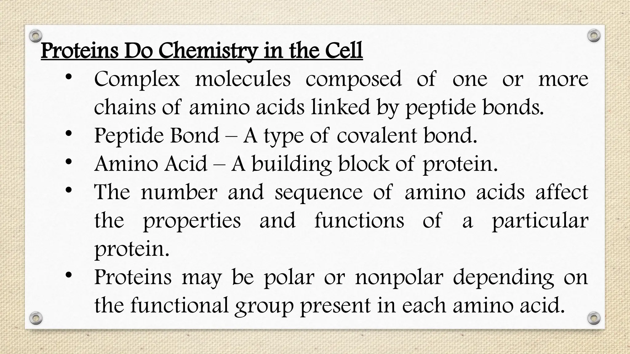 Week 03-Physical-Science Biological Molecules | PPT
