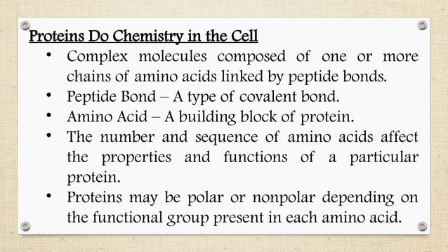 Week 03-Physical-Science Biological Molecules | PPT