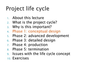 Project Life Cycle | PPT
