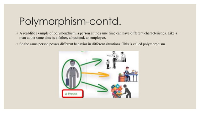 Polymorphism.Difference between Inheritance & Polymorphism | PPT Polymorphism.Difference between Inheritance & Polymorphism | PPT