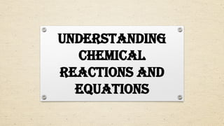 Week 04-Physical-Science Chemical Reactions | PPTX