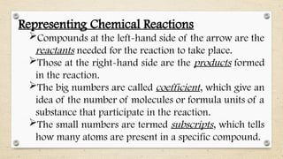 Week 04-Physical-Science Chemical Reactions | PPTX