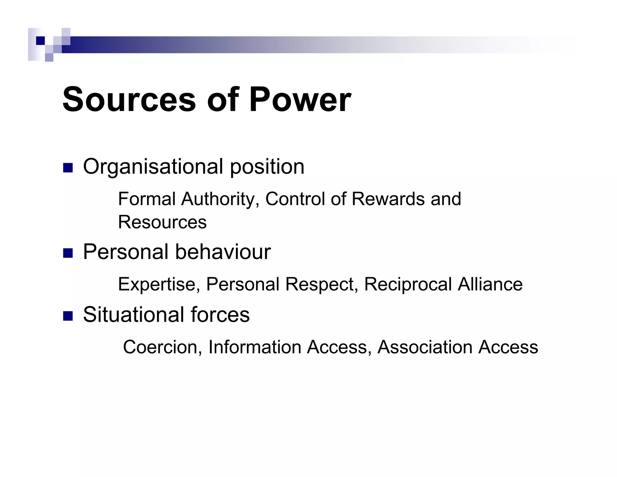 Power and Influence | PDF