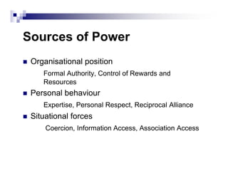 Power and Influence | PDF
