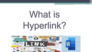 Week 04_Lesson 01_Hyperlinks.pptx | Desktop Publishing | Computer ...