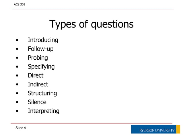 How to Conduct Qualitative Interviews | PPT