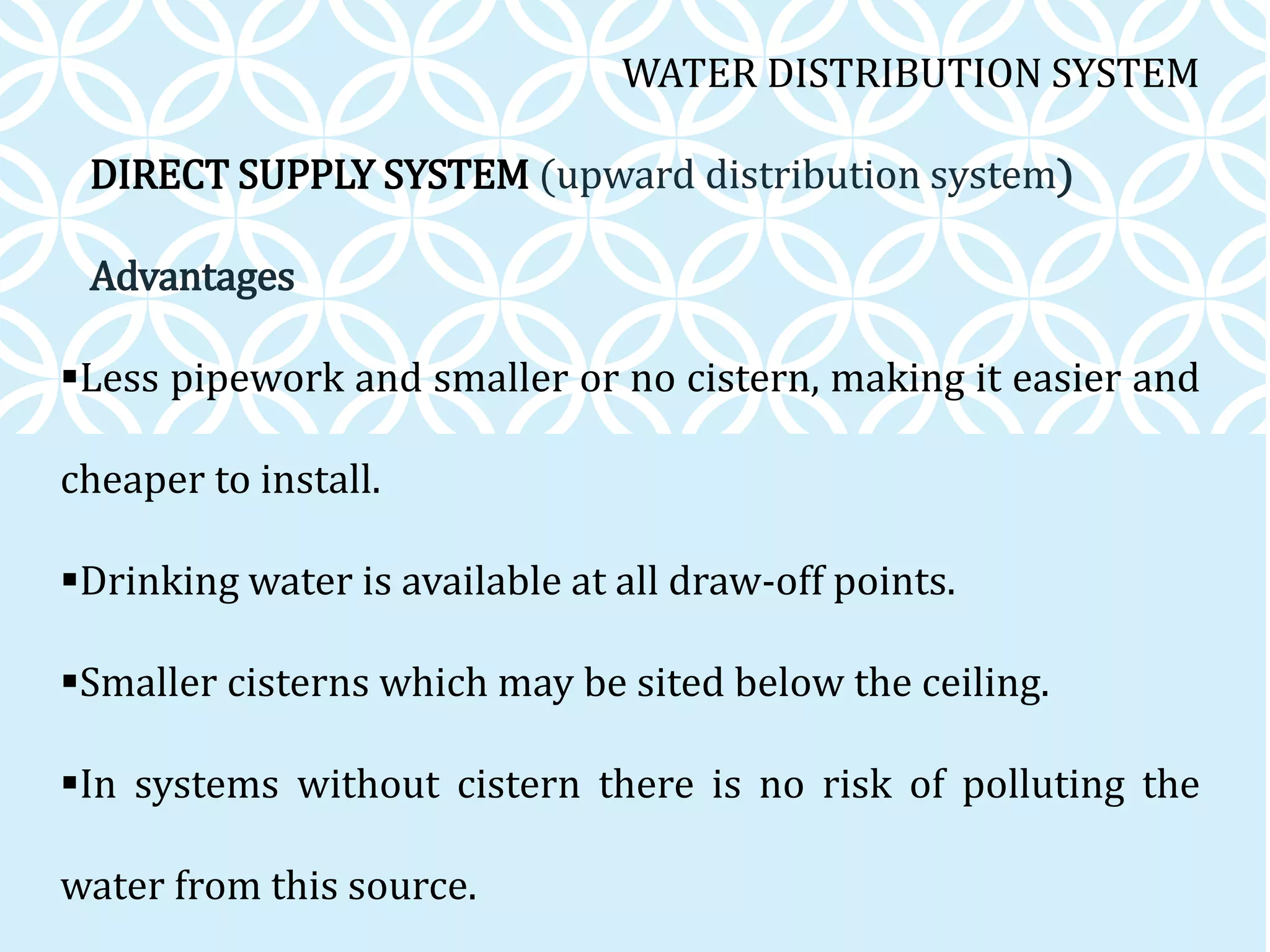 Week 05 lecture 05 water supply | PPTX