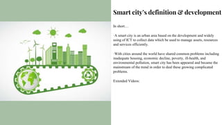 Smart City presentation | PPT