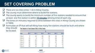 integerS programming OperaTIONS RESEARCH | PPT