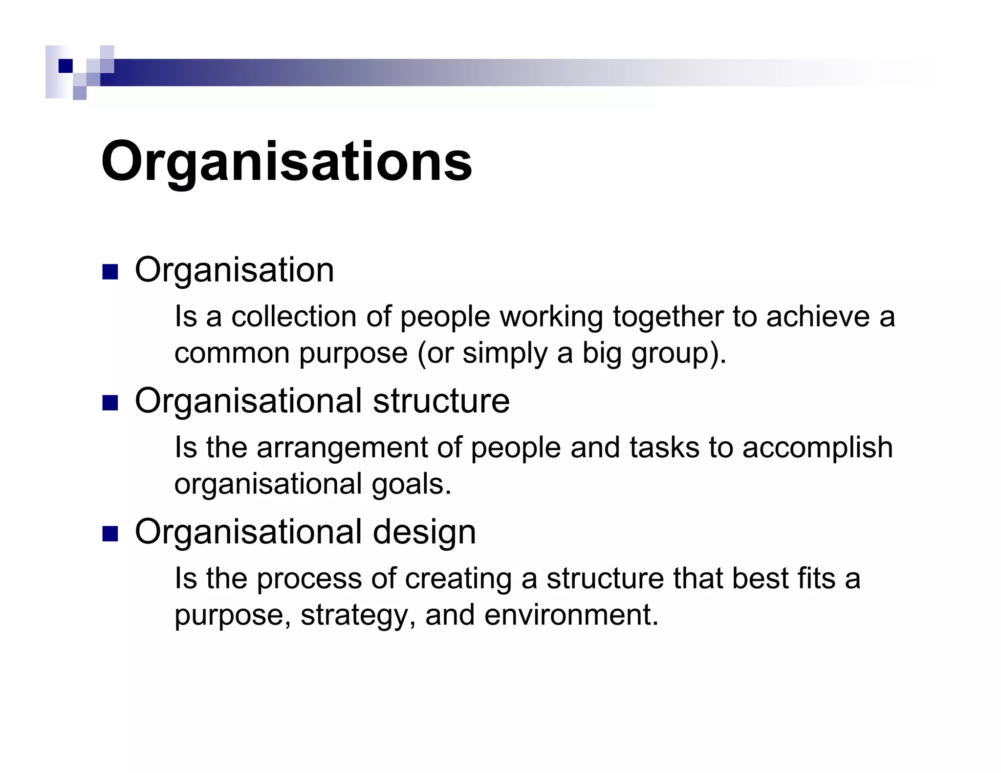 Organizational Structure and Design | PPT