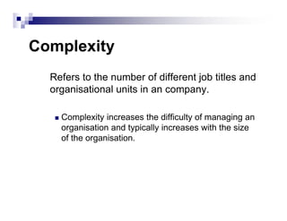 Organizational Structure and Design | PPT
