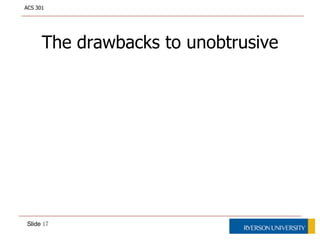 Unobtrusive research methods | PPT