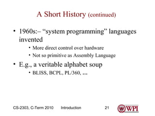 Week0 introduction | PPT | Programming Languages | Computing