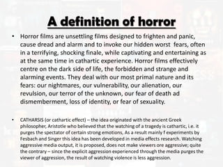 Horror week 1 | PPTX