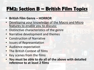 Horror week 1 | PPTX