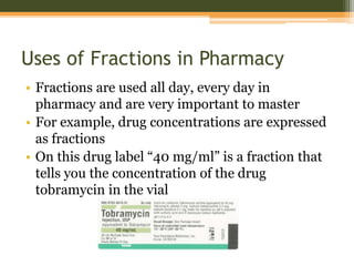Week 1 Roman Numerals and Fractions | PPT
