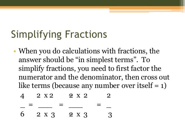 Week 1 Roman Numerals and Fractions