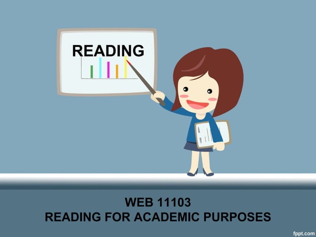 reading for academic purpose Week 1 | PPT