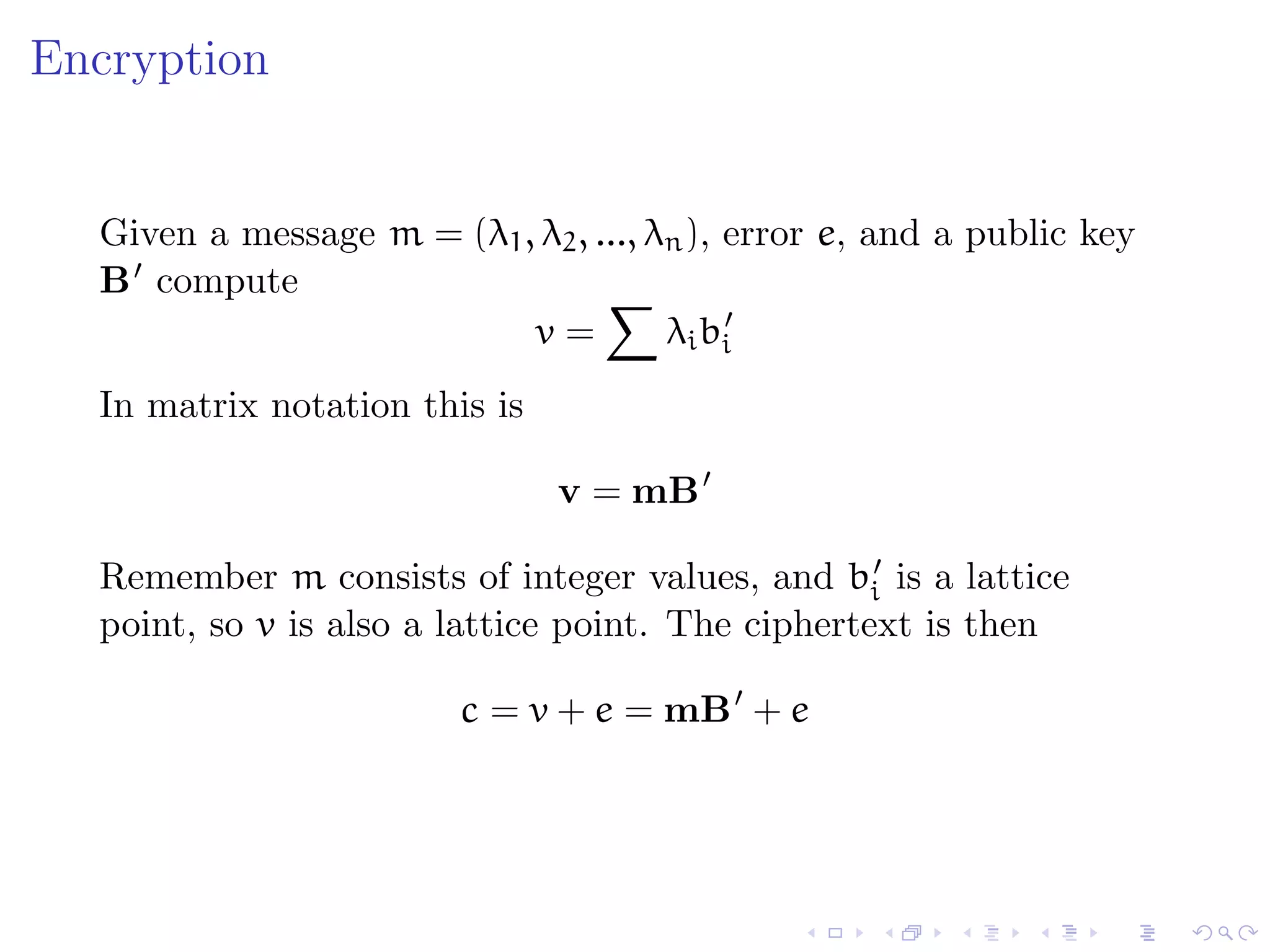 Lattice Based Cryptography-Week 1 | PPT