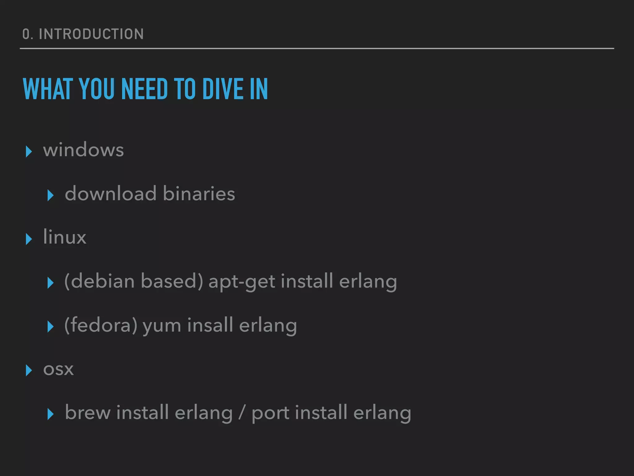 learn you some erlang - chap0 to chap2 | PDF