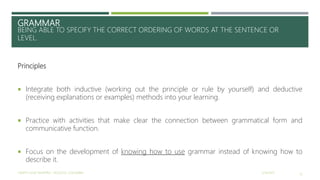 How to learn language skills and components successfully | PPT