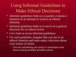 Week 1. intro to ethics | PPT