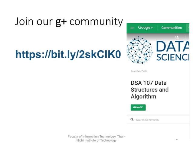 Week 1 Data Structures And Algorithms Ppt