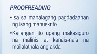 Kahulugan at katangian ng Akademikong Pagsulat | PPTX