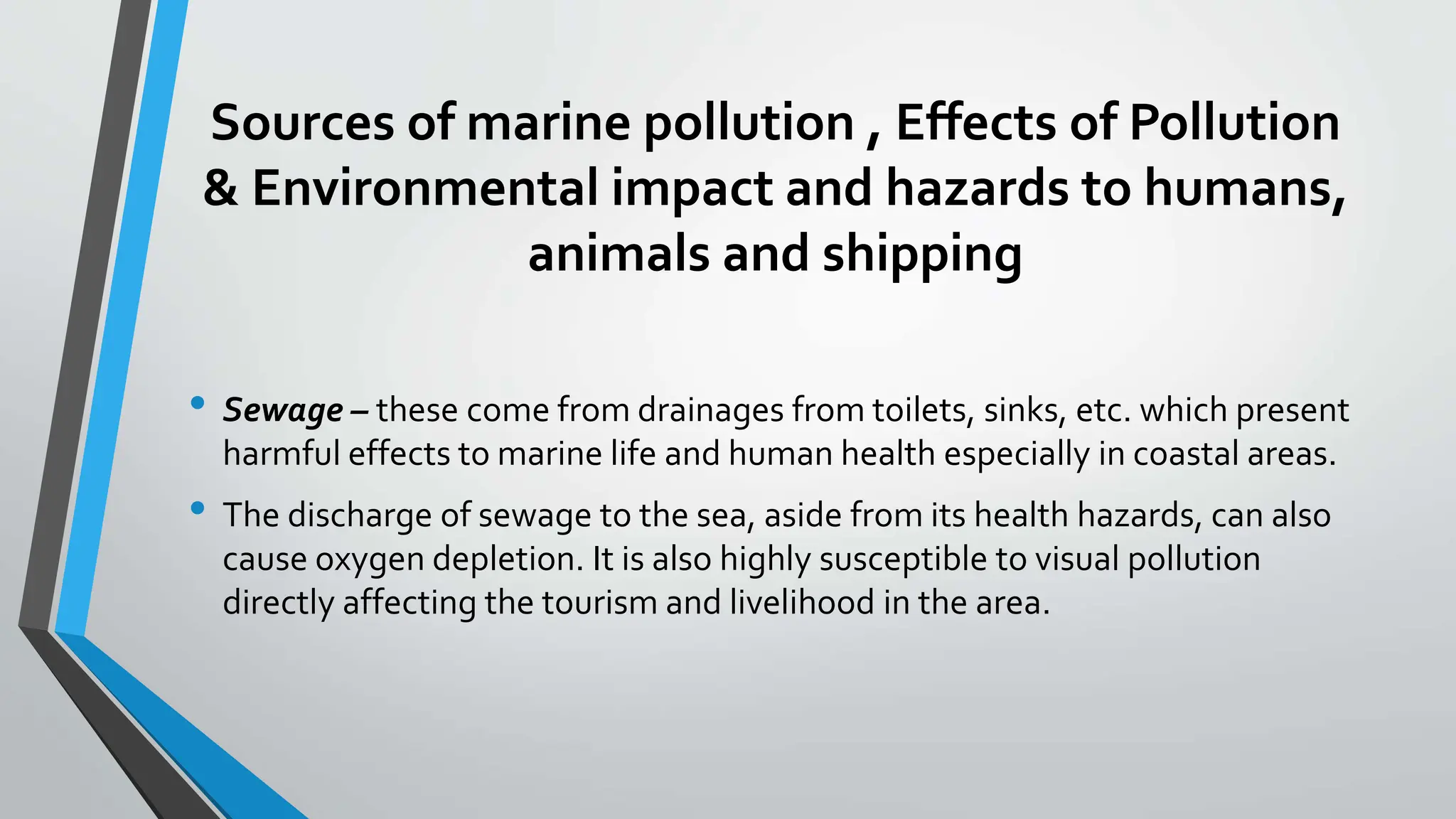 Protection to Marine Environment (introduction) | PPTX