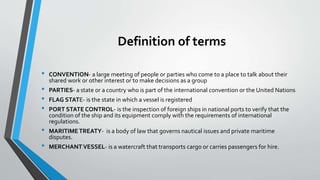 Protection to Marine Environment (introduction) | PPTX