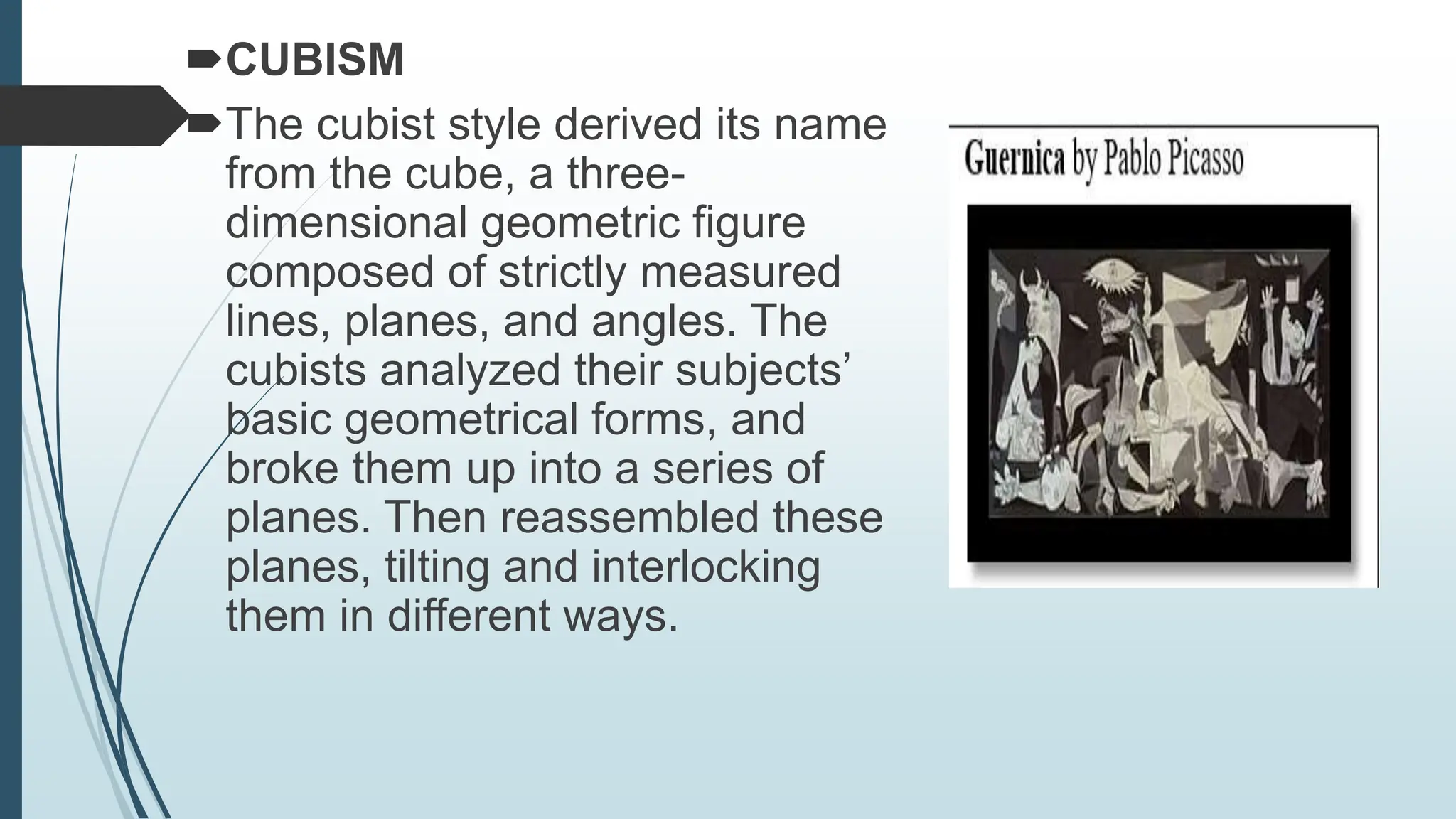 WEEK Elements, Principles, and Distinct Characteristics of Various Art ...